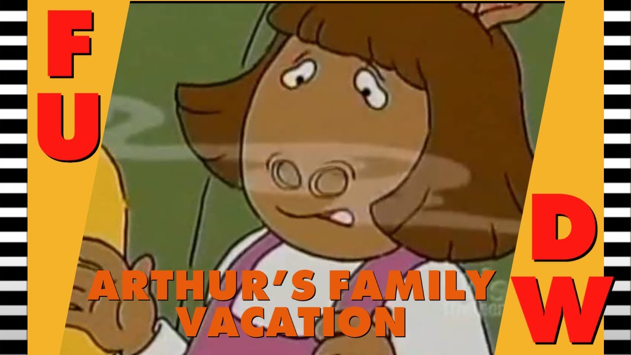 DW Ruins Her Family's Vacation (And Feeds Arthur to a Shark) - YouTube