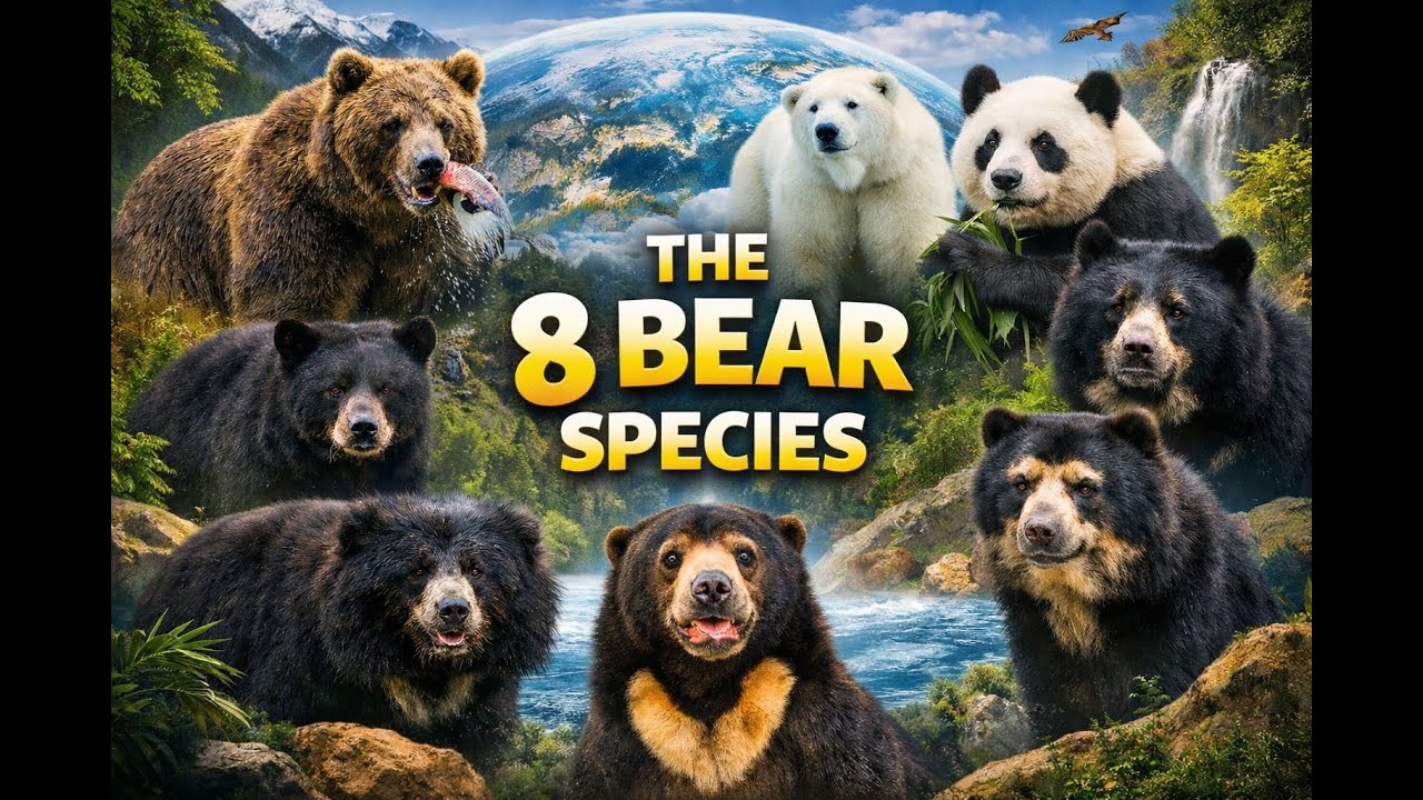 Bears: The 8 Species in the World and Their Characteristics - YouTube