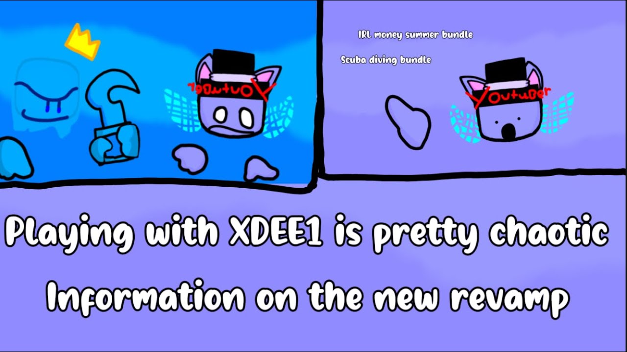 Playing With XDEE1 Is Pretty Chaotic (Info On The Revamp!)||Cube ...