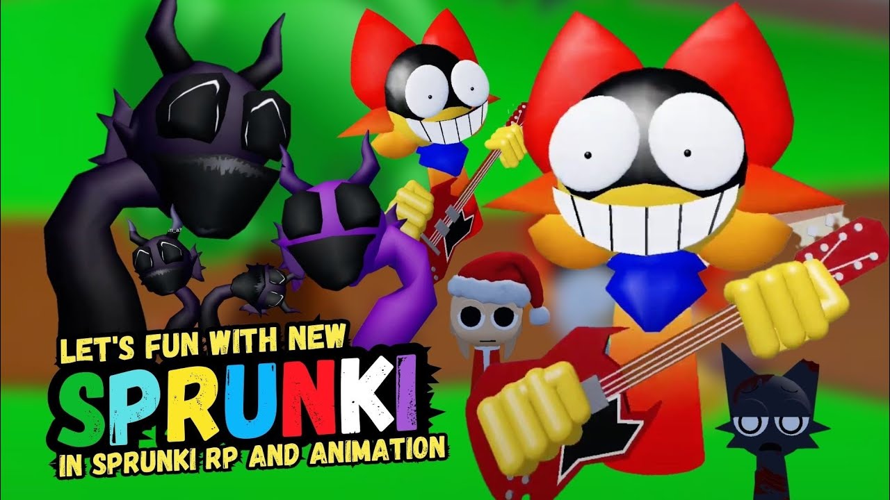 [ New Update! ] Let's Fun with New Sprunki in Sprunki RP and Animation ...