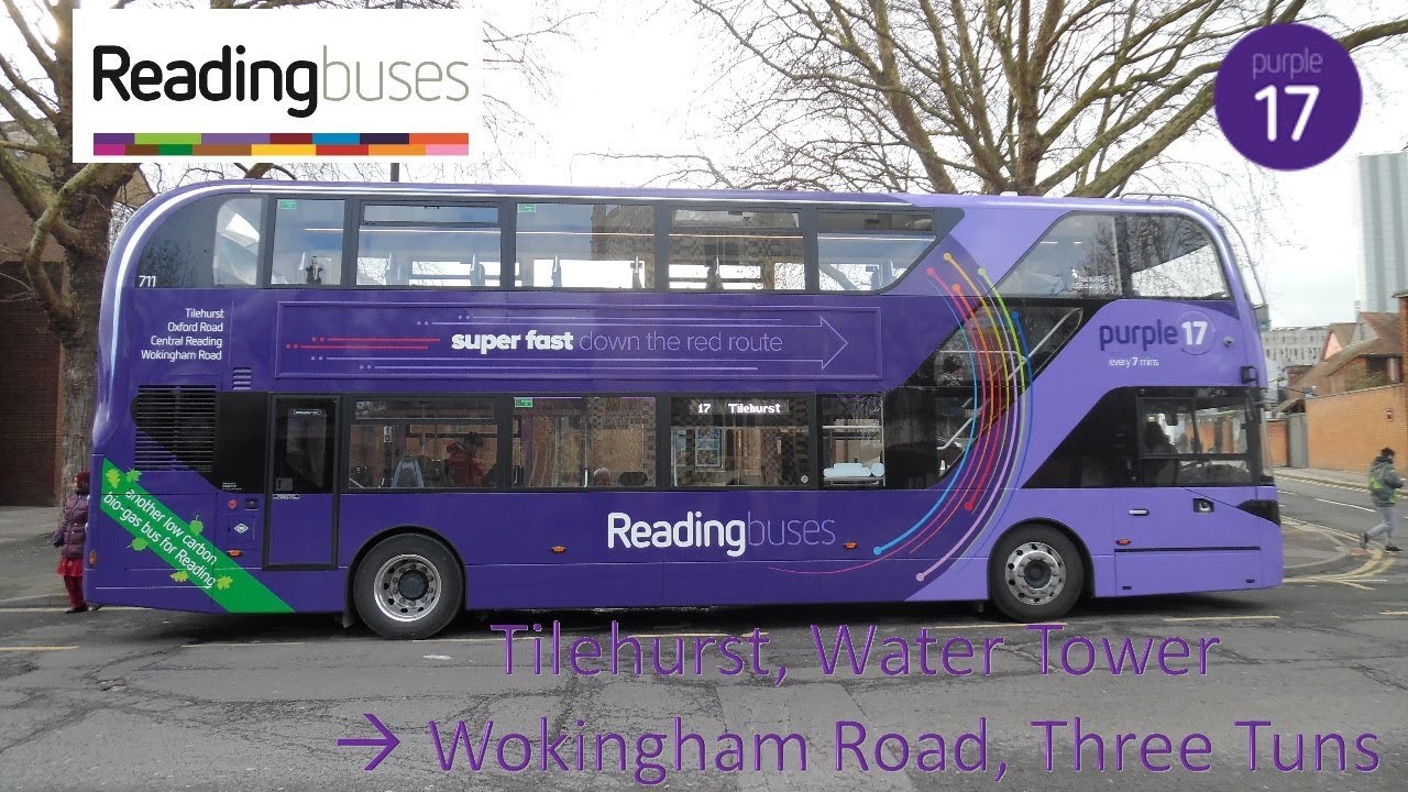 Reading Buses Purple 17 - YouTube