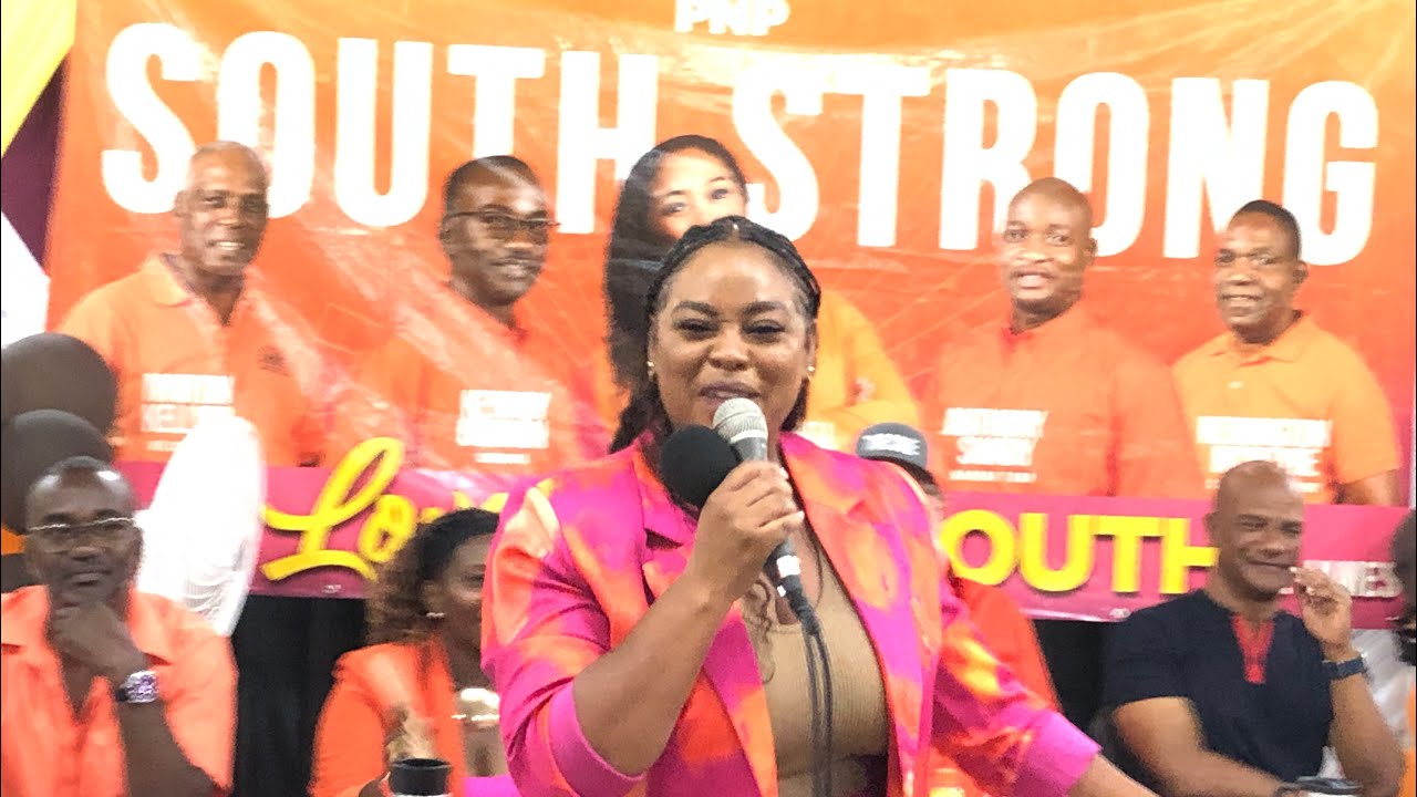 Nekeisha Burchell |Full Speech |South St James Constituency Conference ...