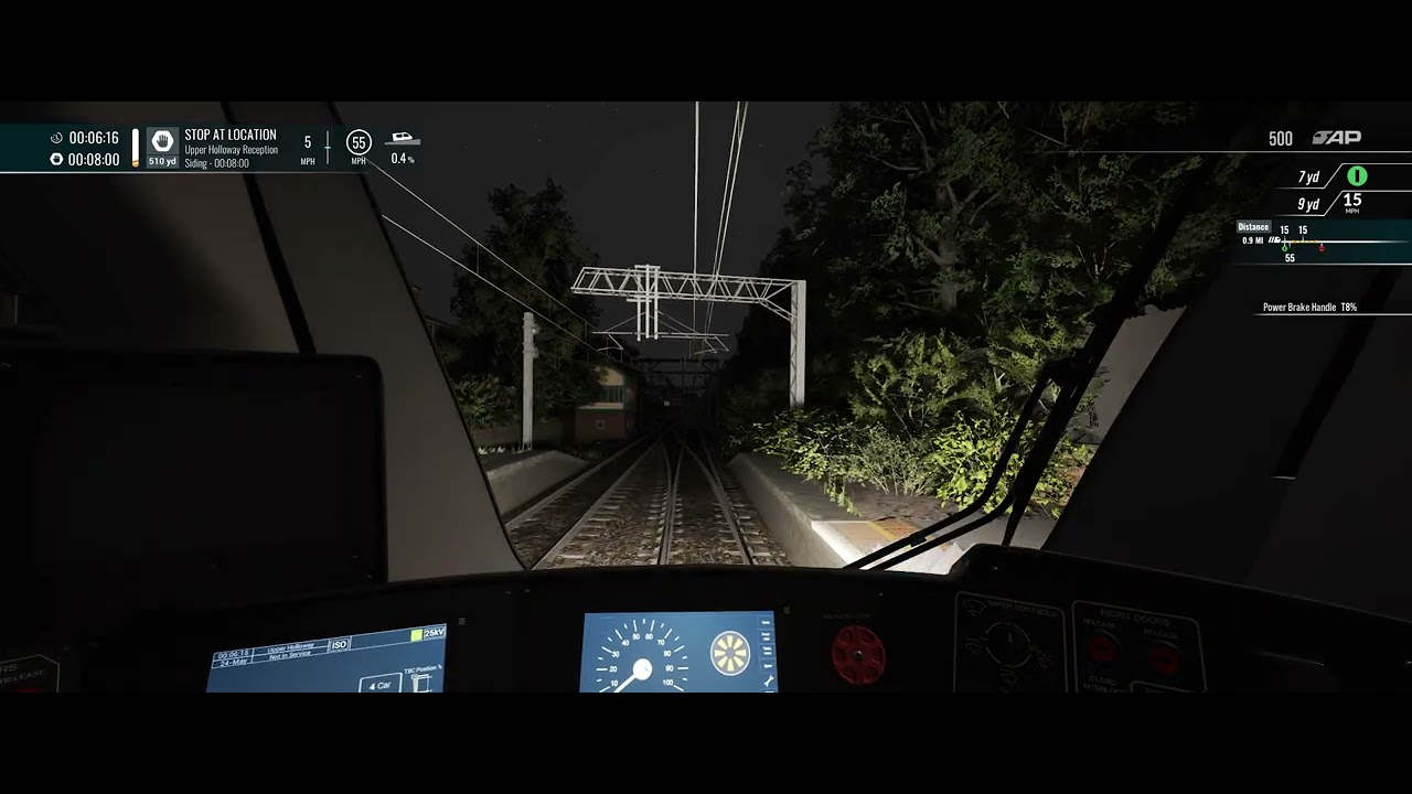 Train Sim World 4: London Overground 00:04 Empty Stock Move UH to Upper ...
