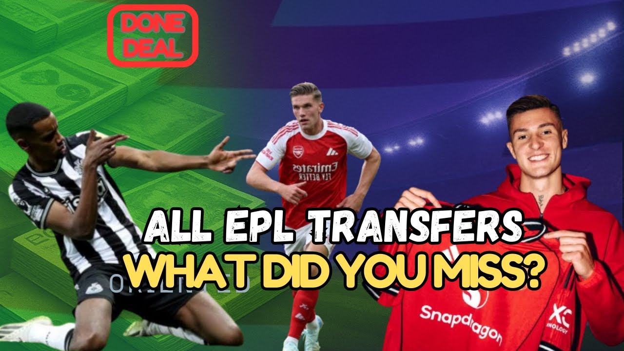 🔥 All Premier League Transfers 2025 | Shocking Deadline Day Signings ...