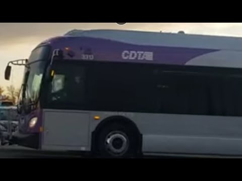 Cdta: 2023 New Flyer XD60 3313 on Route 910, 2017 New Flyer XD60 6004 ...