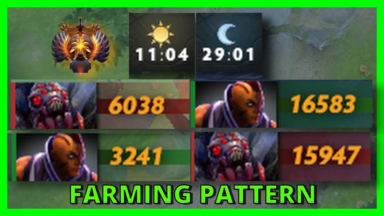 Double Your Farm with this Nightfall Farming Pattern in dota 2 - YouTube