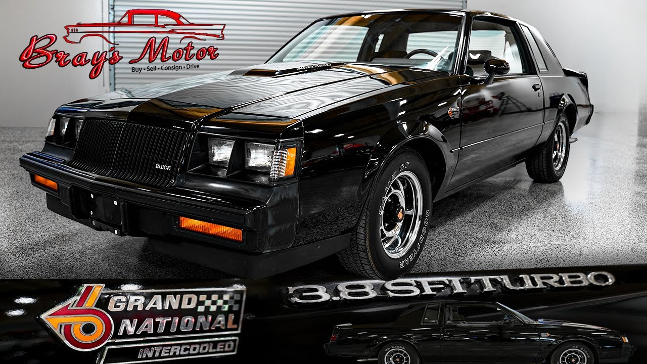 Bray's Motor Museum & Playground- '87 Buick Grand National - YouTube