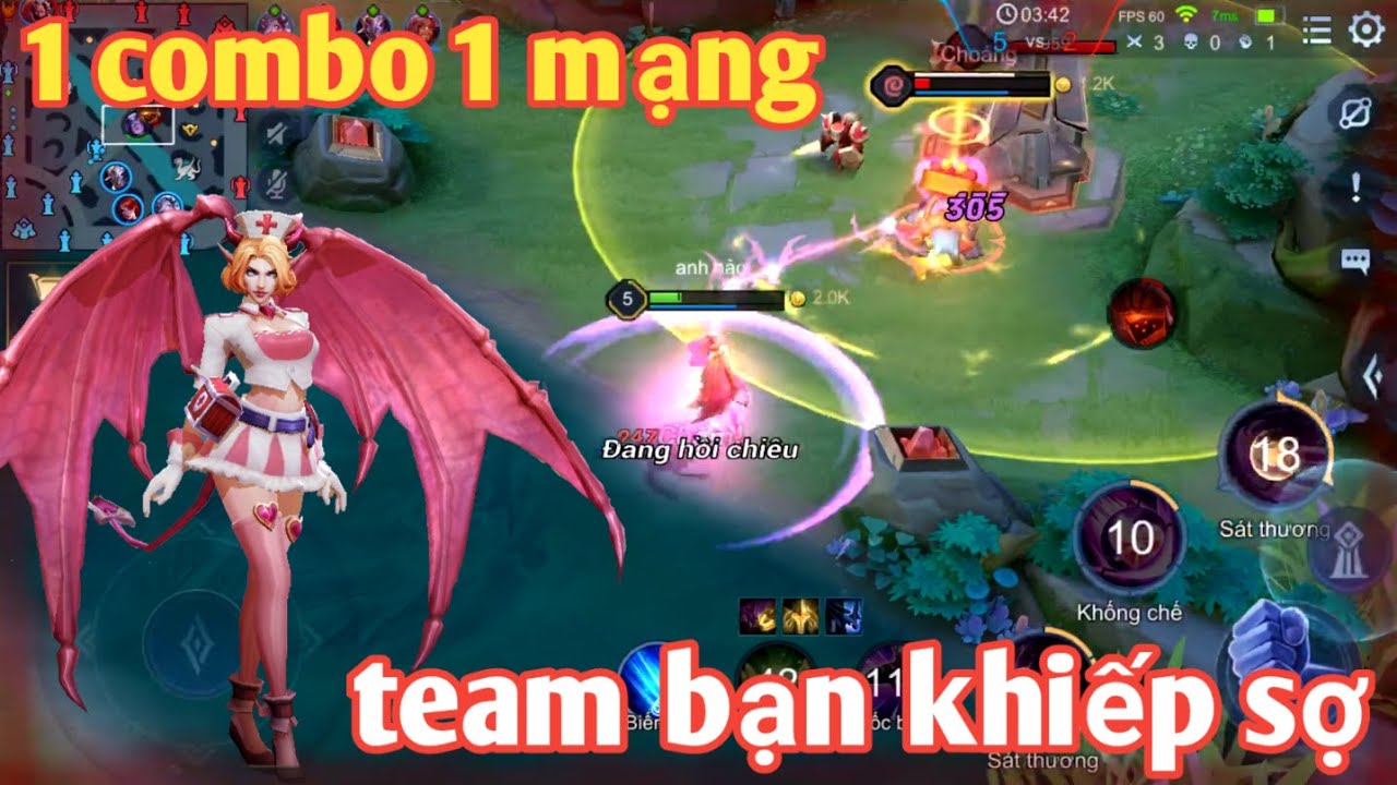 Liên Quân _ Vera 1 Combo 1 Mạng Kinh Hoàng | Đi Tới Đâu Lụm Tới Đó ...