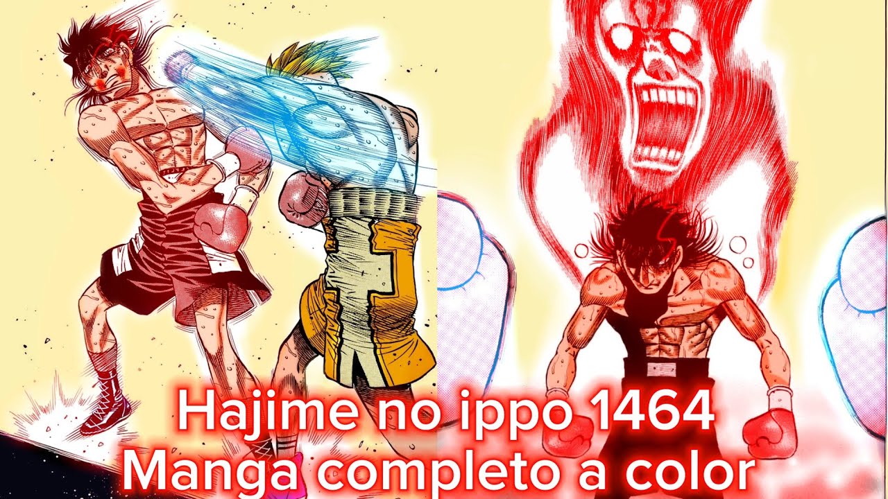 Hajime no ippo capítulo 1464 manga COMPLETO A COLOR/ Imperdonable - YouTube