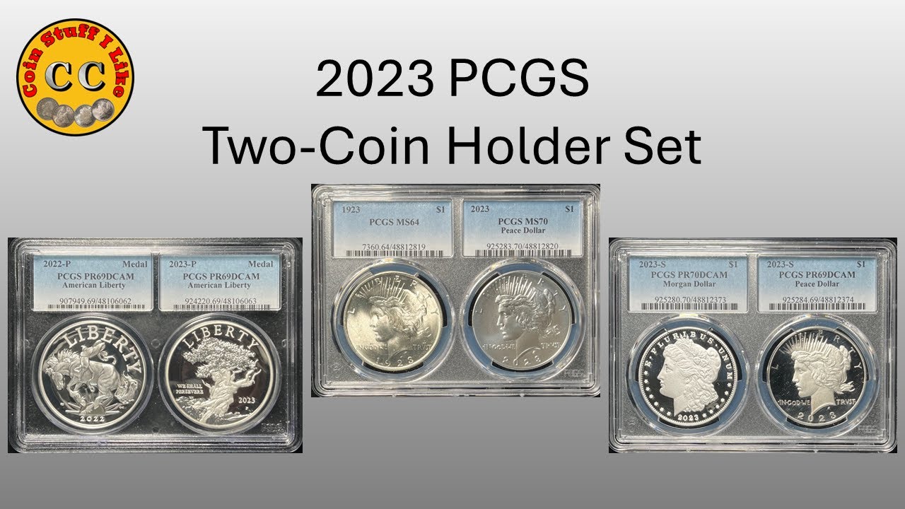 2023 PCGS Two-Coin Holder Set - YouTube