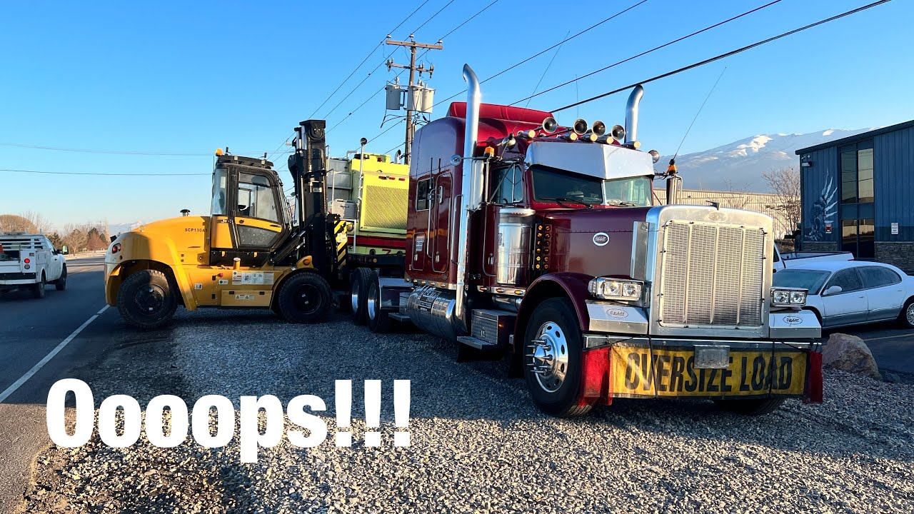 I messed up delivering @HeavyDSparks truck!! But got to cross country ...