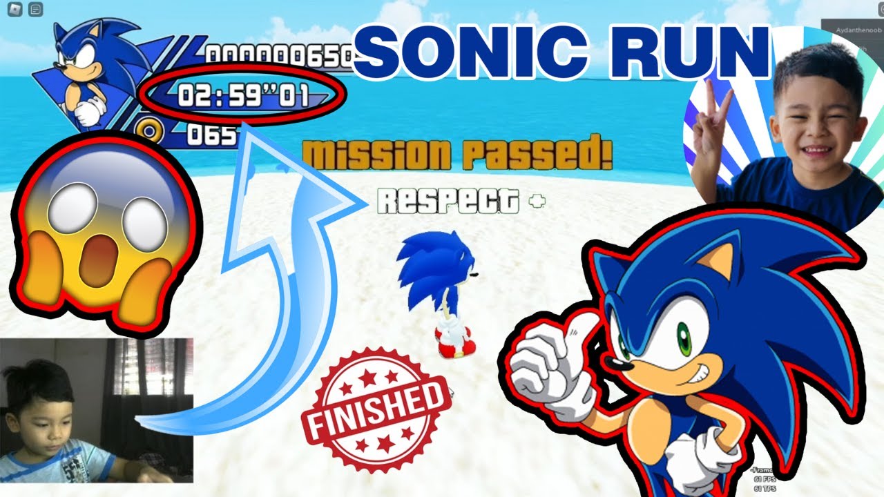 Playing Sonic Roblox for the 1st time - Kyries Playroom - YouTube