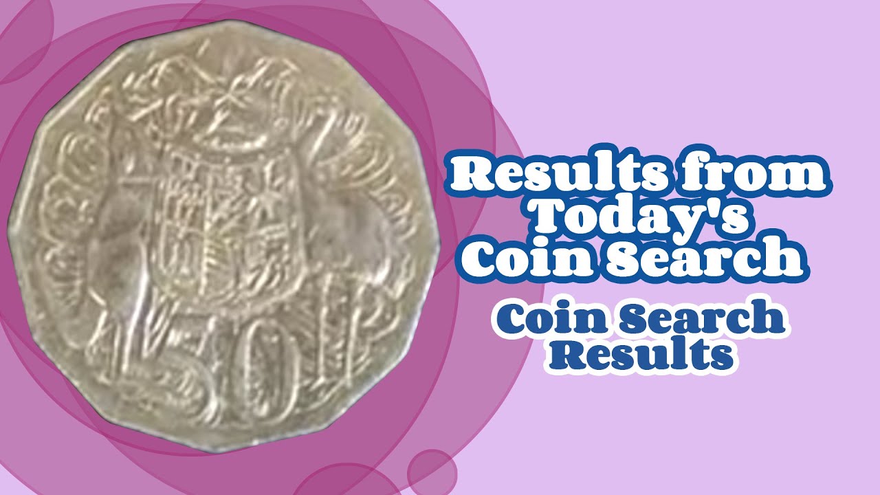 Results from Today's Coin Search (Coin Search Results) - YouTube