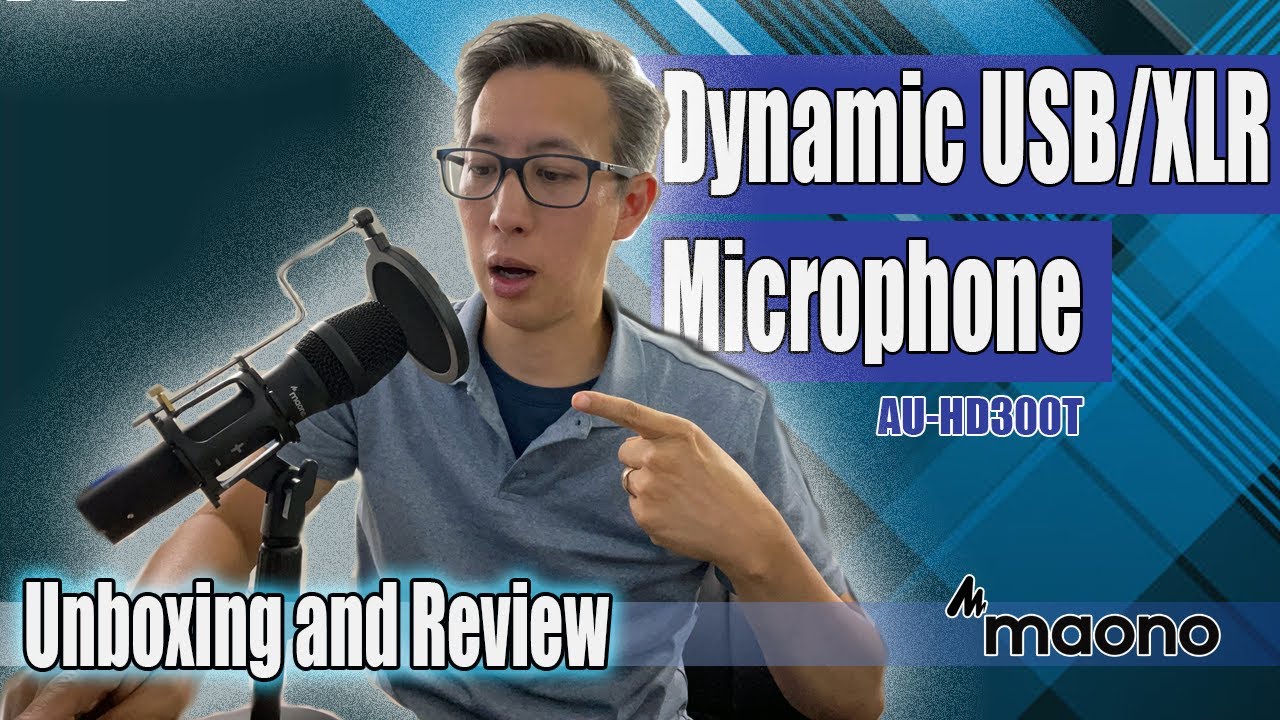 Affordable Dynamic USB/XLR Microphone from Maono | Unboxing and Review ...