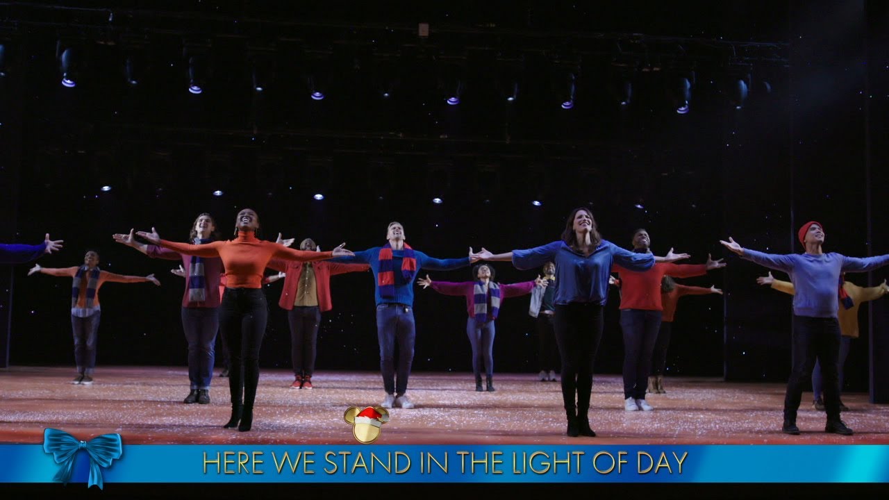 The Cast of Disney on Broadway Performs 'Let It Go' - The Disney ...