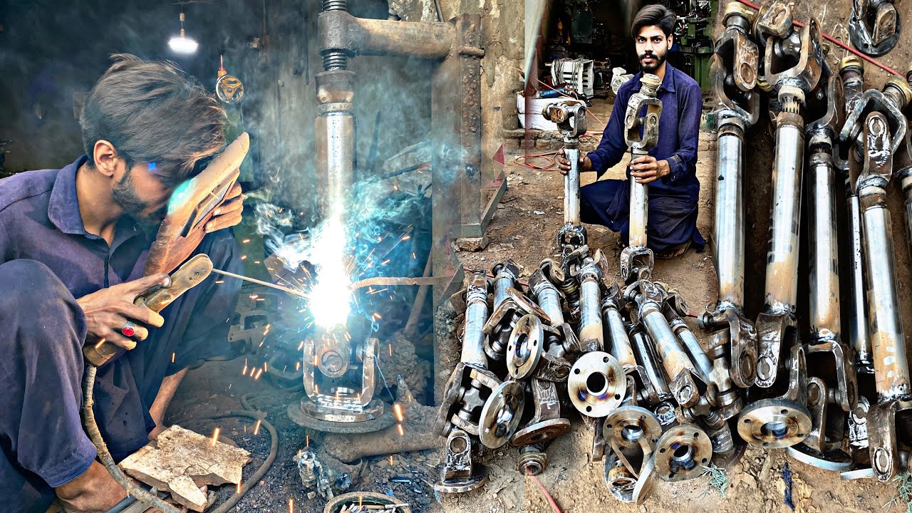 Amazing Complete Process of Rotary PTO Shaft Rutavator | PTO Shaft ...