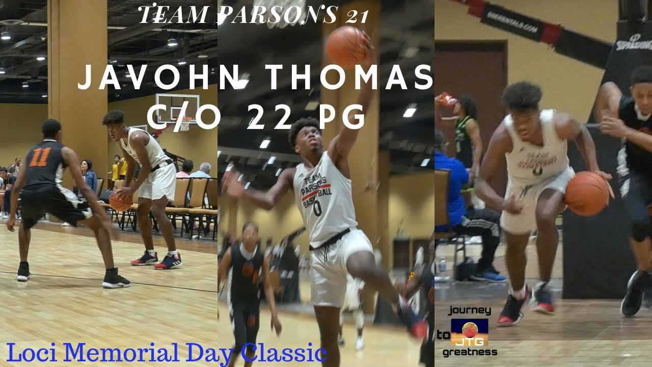 Javohn Thomas c/o 22 was ungauardable at Loci Memorial Day Classic ...