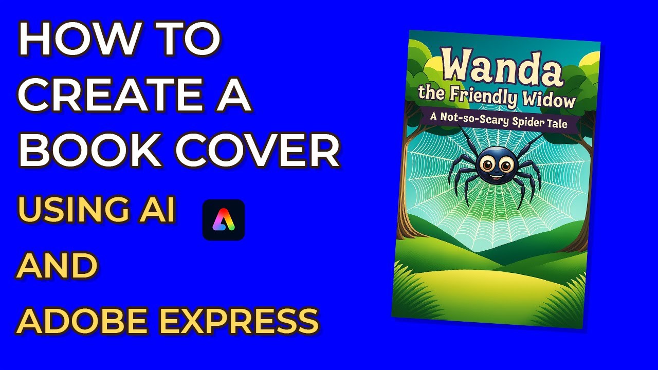 How to Create a Book Cover Using AI and Adobe Express - YouTube