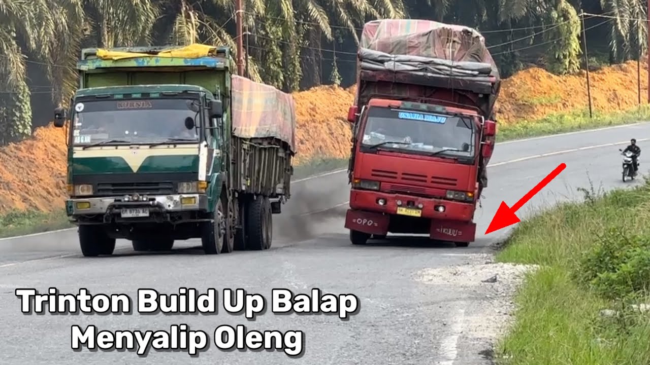 Truk Trinton Build Up Balap Menyalip Oleng - YouTube