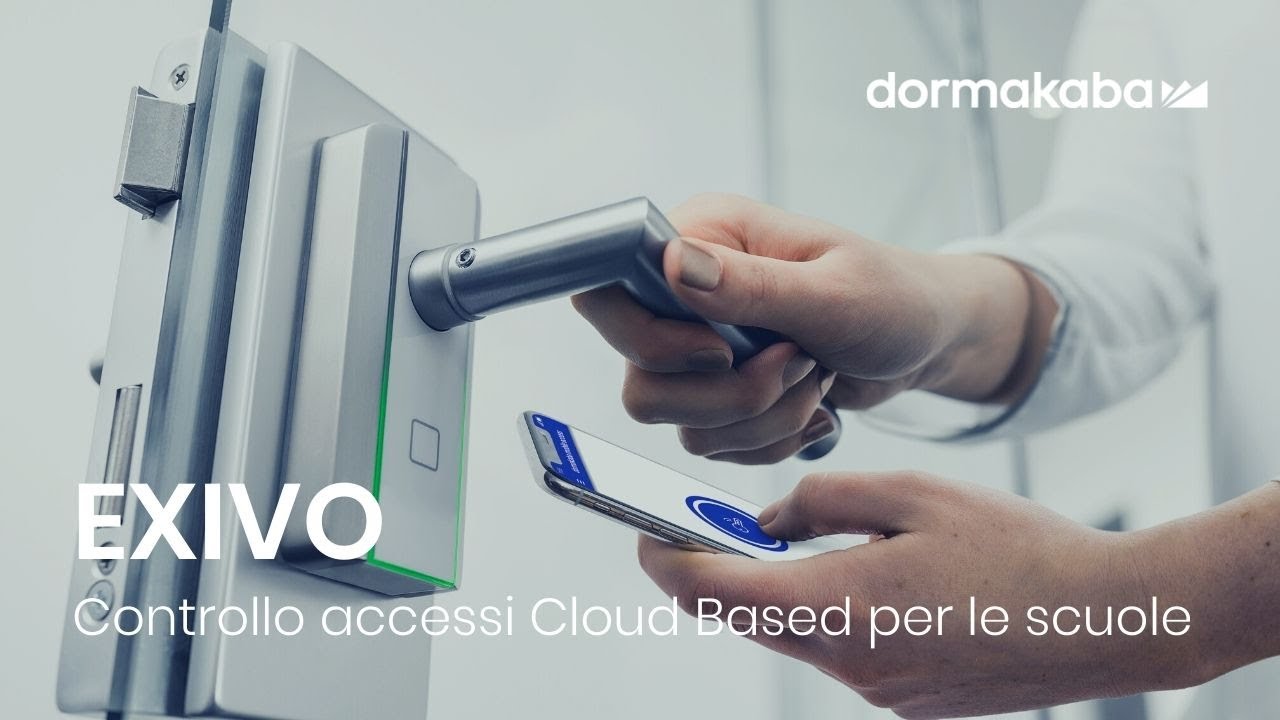 dormakaba exivo: Controllo accessi per le scuole - YouTube