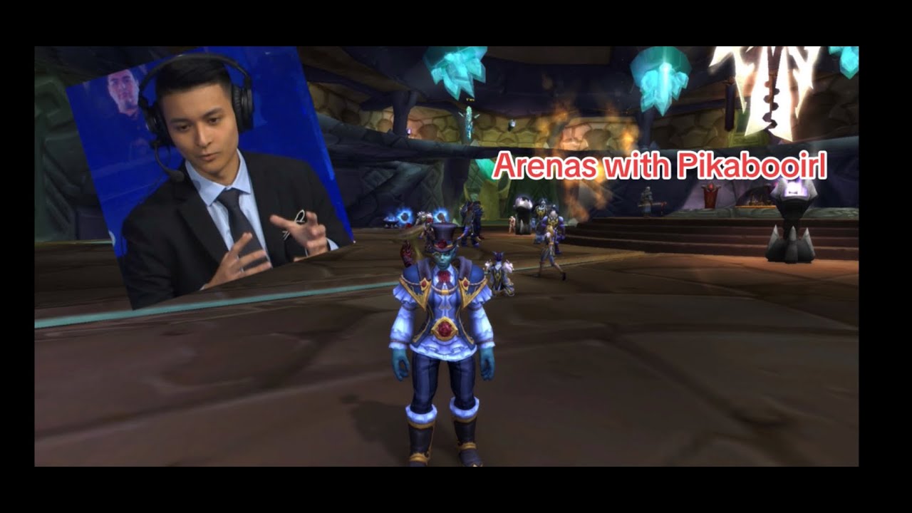 pikabooirl carried me in 2v2 arena WOW (13-1) run - YouTube
