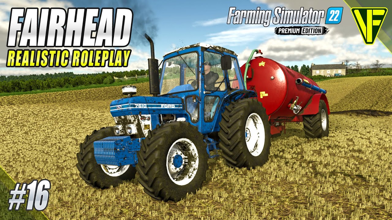 Improving The Grass With Slurry | Fairhead | Farming Simulator 22 ...