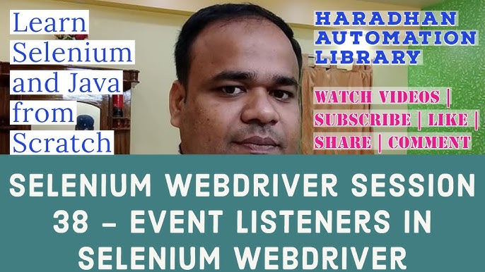 Webdriver Event Listeners In Selenium Selenium Tutorial Free Selenium Webdriver Event Listeners In Selenium Selenium Tutorial Free Selenium