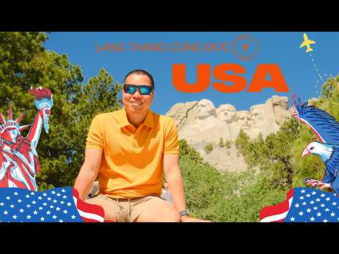 Minnesota và South Dakota ở Mỹ có gì hay ho • 4K HDR #usa #mountrushmore #dulich #drone