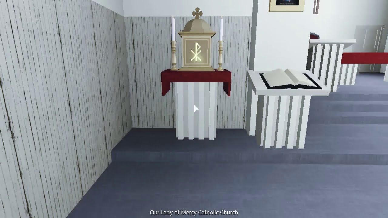 Our Lady of Mercy Catholic Church in Roblox - YouTube