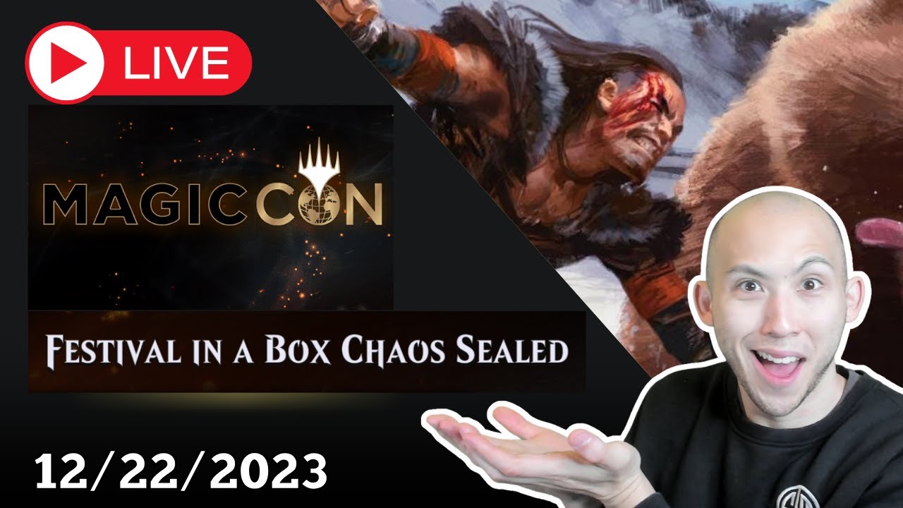 WINNING MAGICCON BOXES - Festival In A Box Chaos Sealed - YouTube