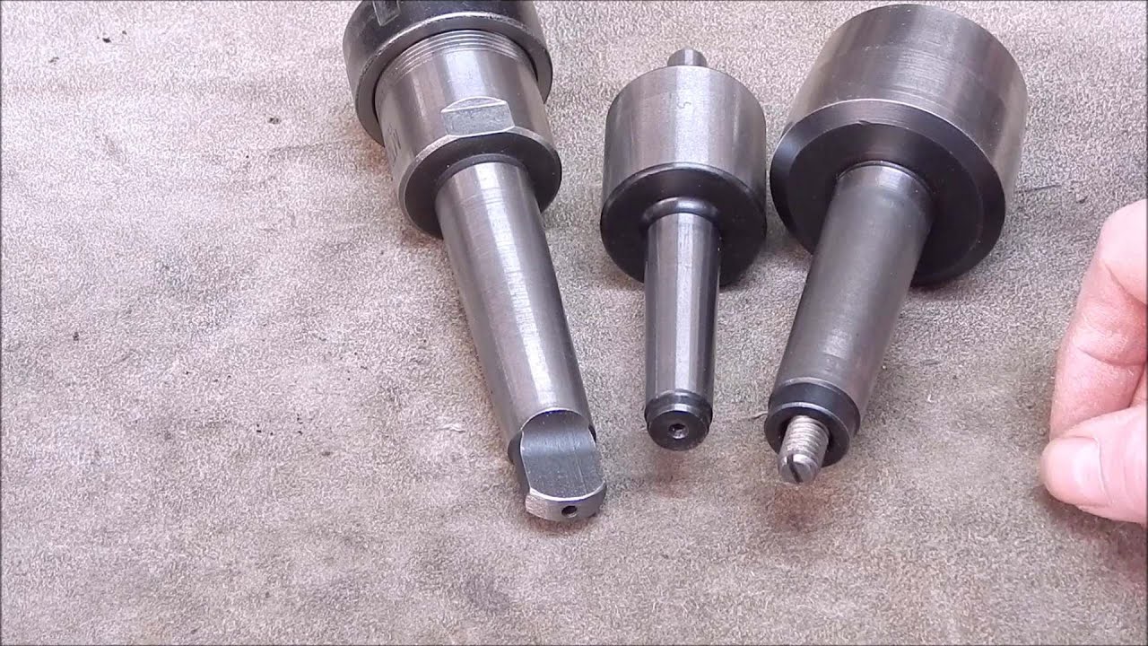 How to fit an ejection tang to a Morse taper for a metal lathe - YouTube