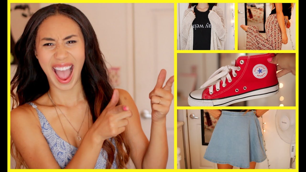 HUGE Fall Back To School Clothes Haul! Brandy, Forever 21, Ect ...