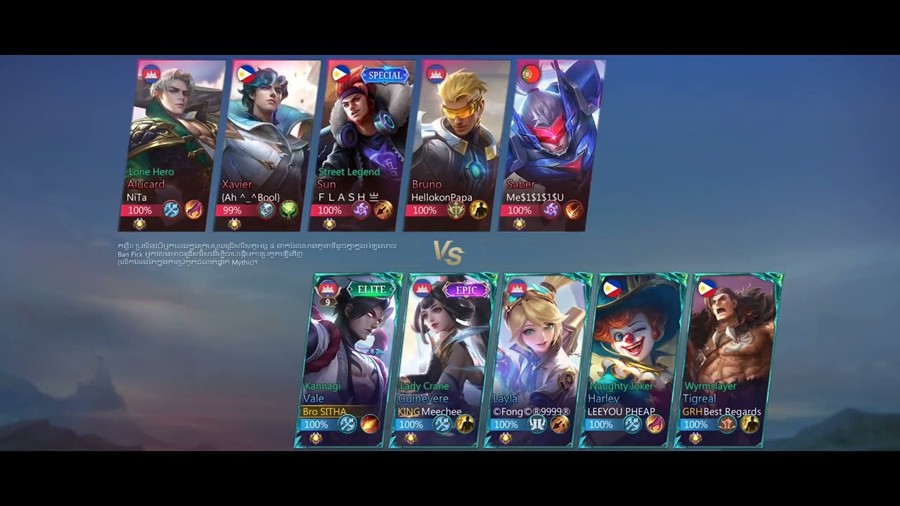 up Rank vale mlbb mobile - YouTube