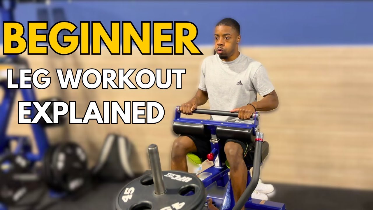 Beginner Leg Workout (My Full Routine Explained) - YouTube