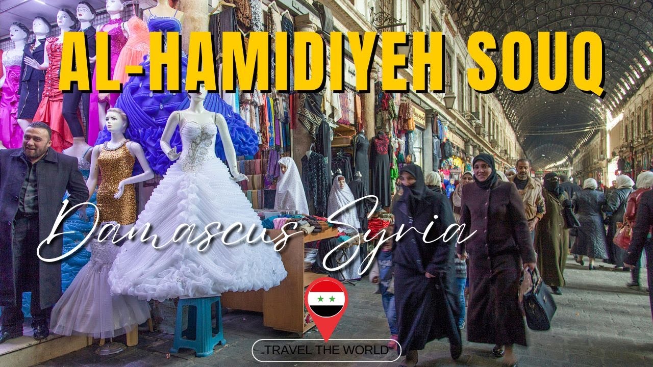 The Al-Hamidiyeh Souq - Central Damascus marketplace, Syria - YouTube