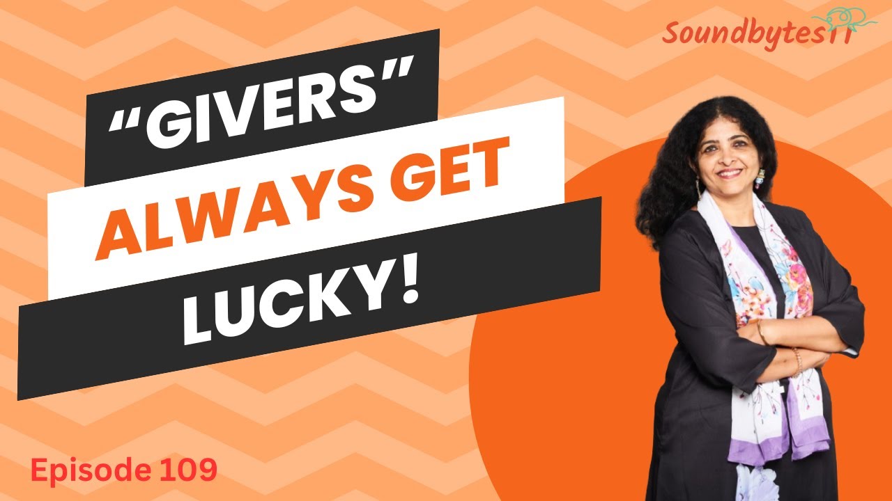 Are you a Giver or a taker? Why Givers always get Lucky! - YouTube