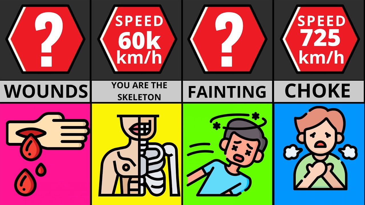 What Happens to Your Body at Different Speeds! - YouTube