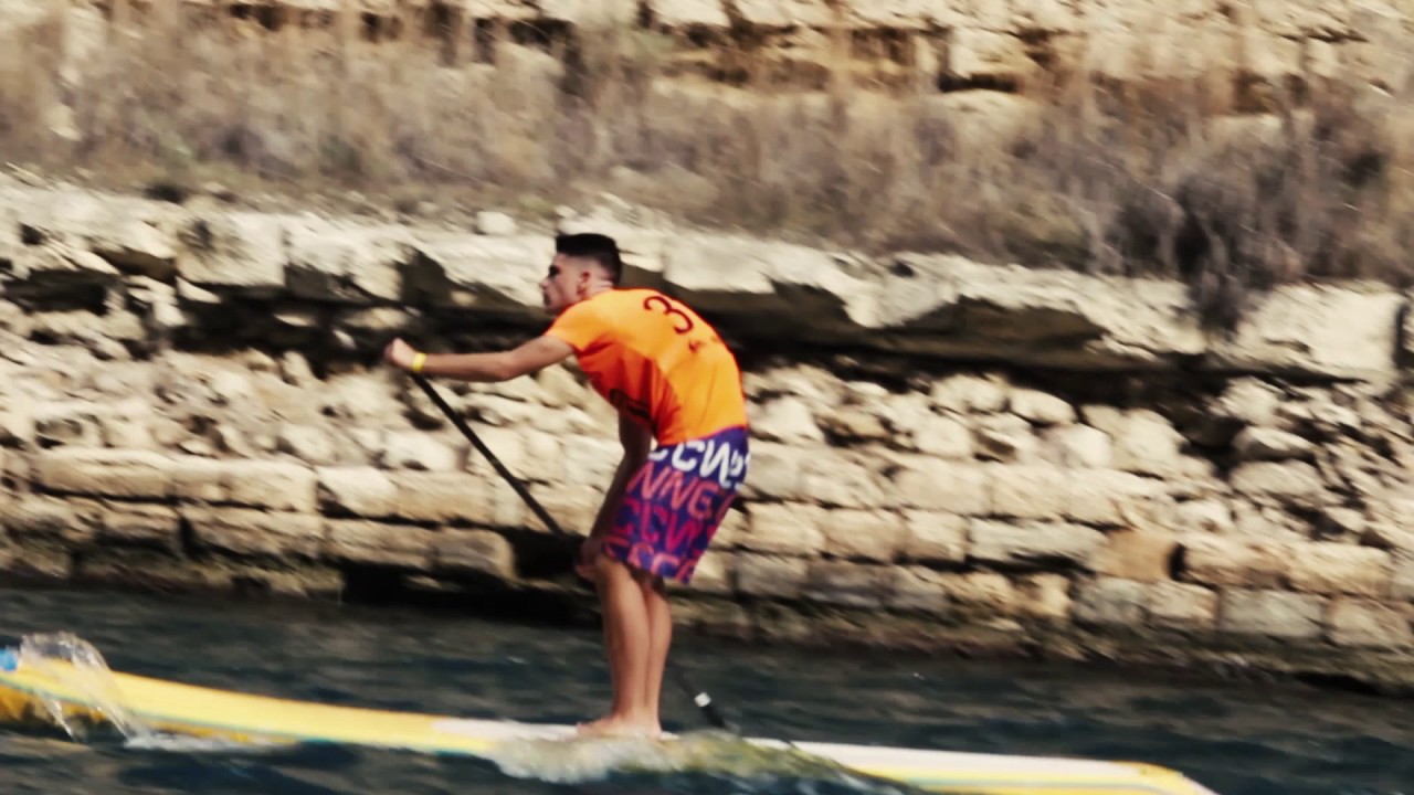 Corinth Canal Paddle Crossing 2016 - YouTube