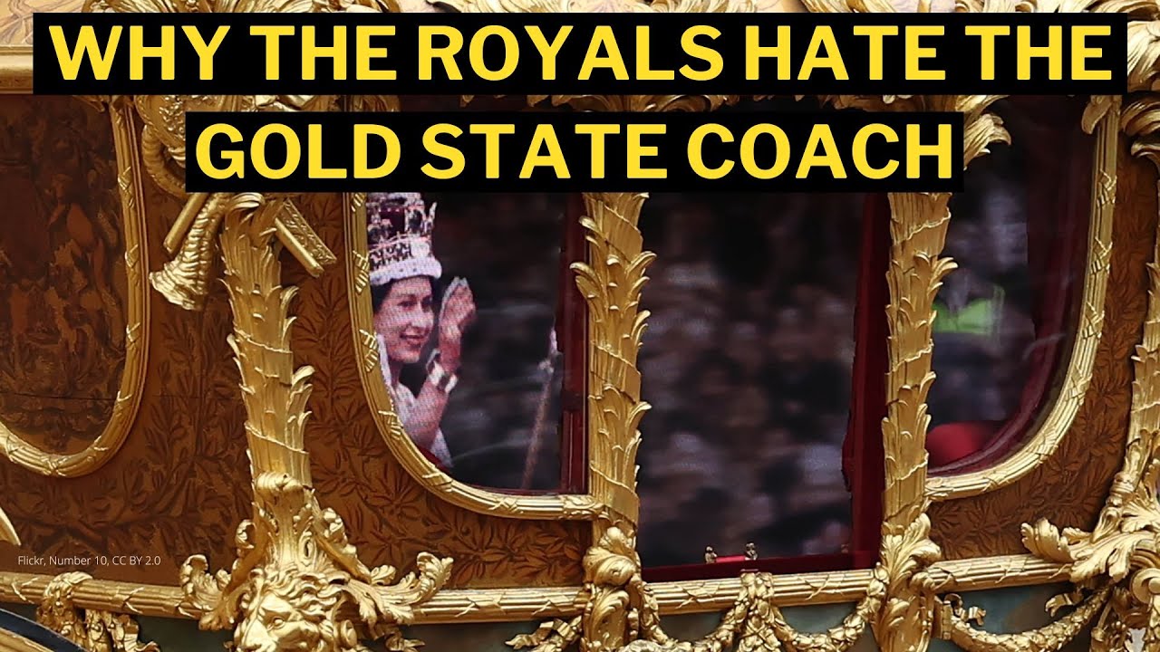 The GOLD STATE COACH | How the monarch travels | Britain’s fairy-tale ...