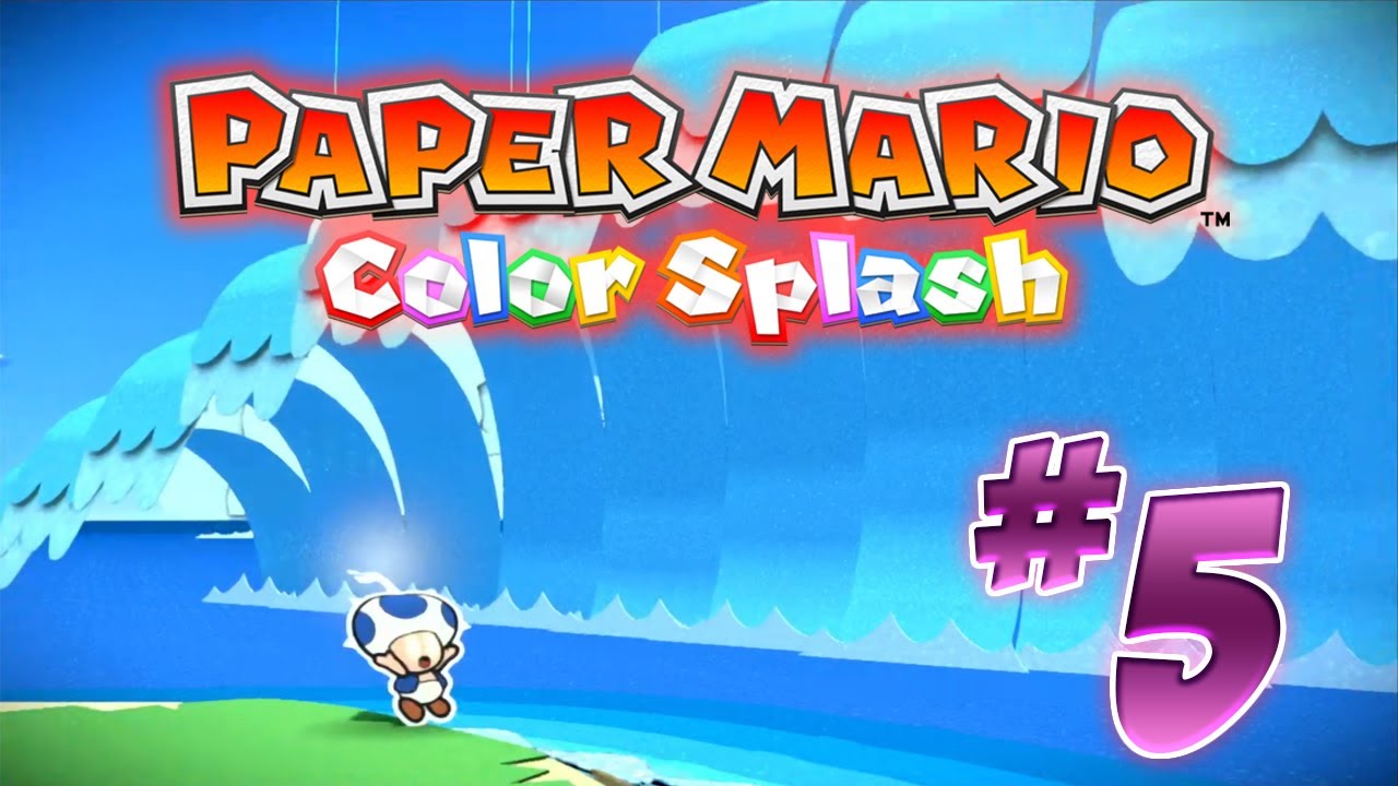 Indigo Underground | Paper Mario Color Splash | Gameplay Part #5 - YouTube