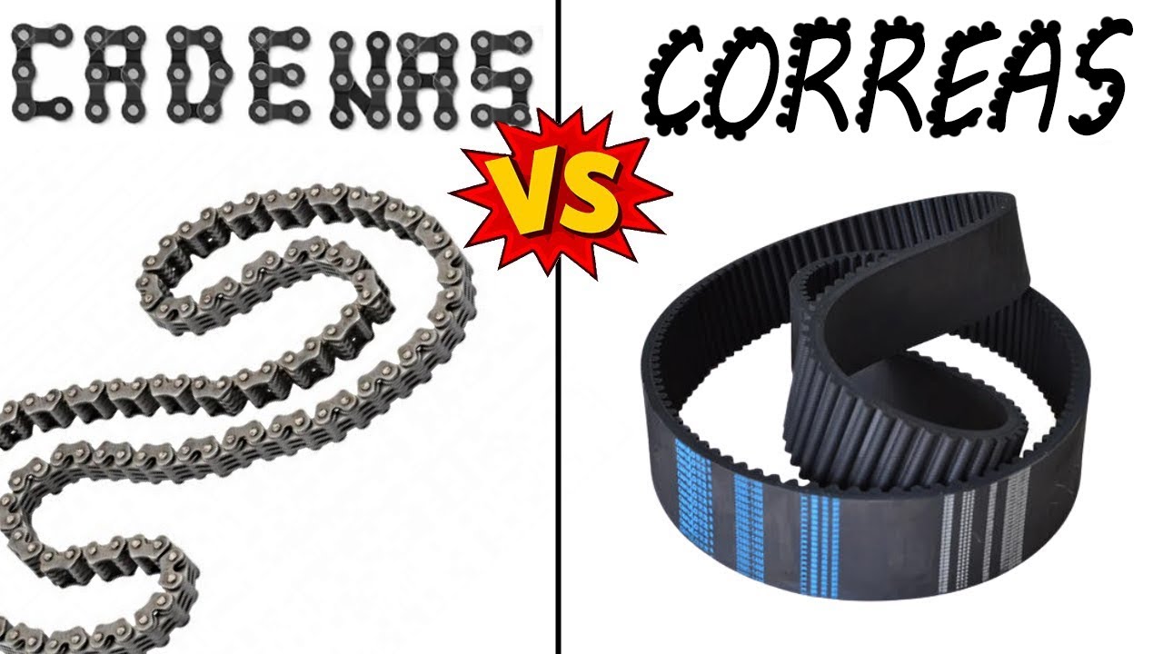 CADENAS vs. CORREAS DE DISTRIBUCIÓN - Diferencias, Evolución, Historia ...