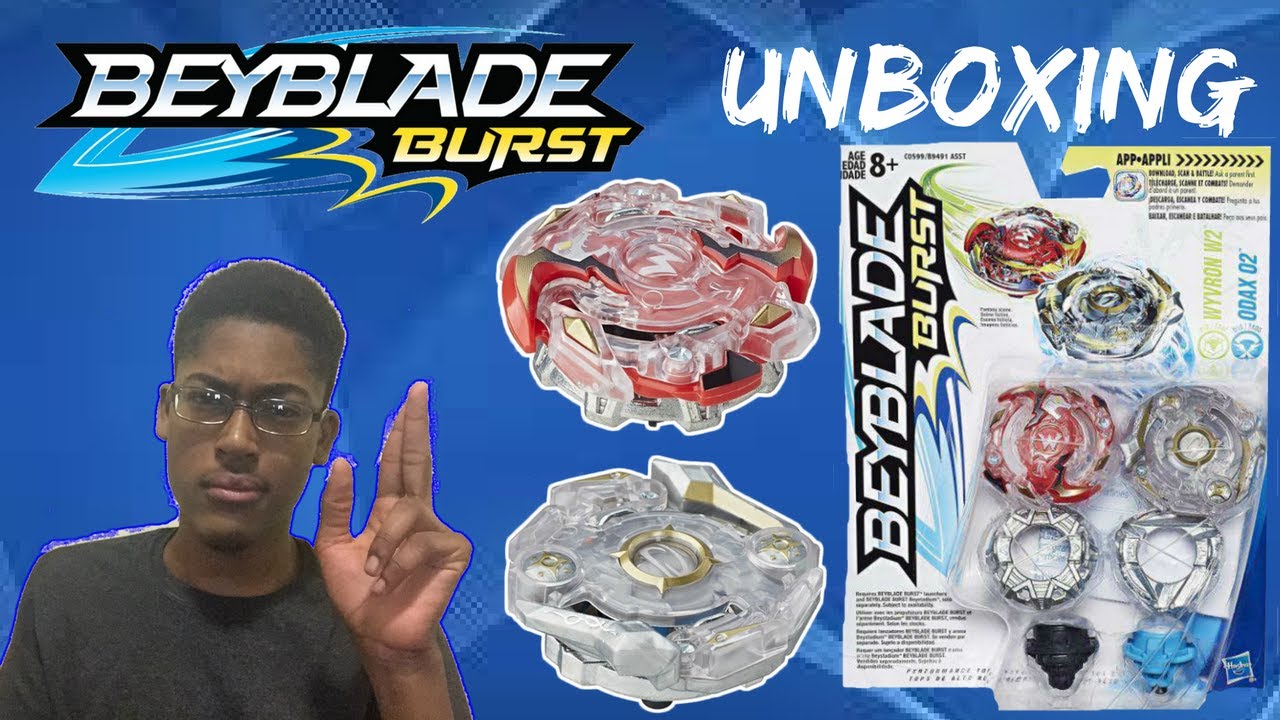 Wyvron W2 & Odax O2 Dual Pack (Beyblade Burst Unboxing and Test!) - YouTube