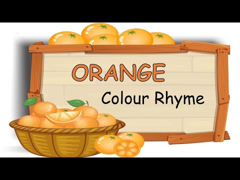 Orange Colour Song | Nursery Rhyme | The Kid Next Door