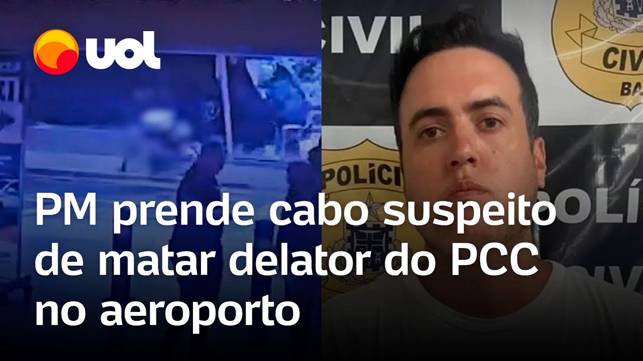 Delator do PCC morto: PM prende cabo suspeito de assassinar Gritzbach ...