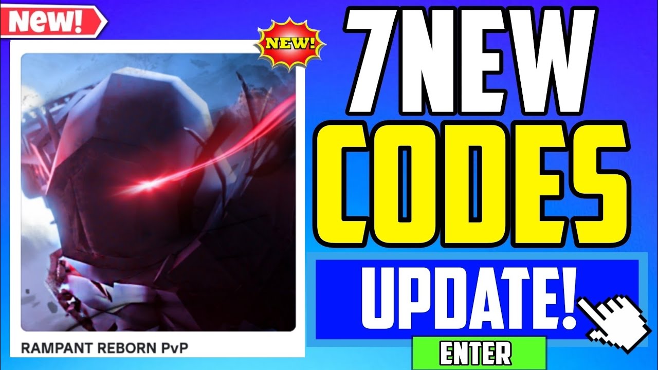 *SECRET UPDATE!* | Rampant reborn pvp CODES 2025 (ROBLOX RAMPANT REBORN ...