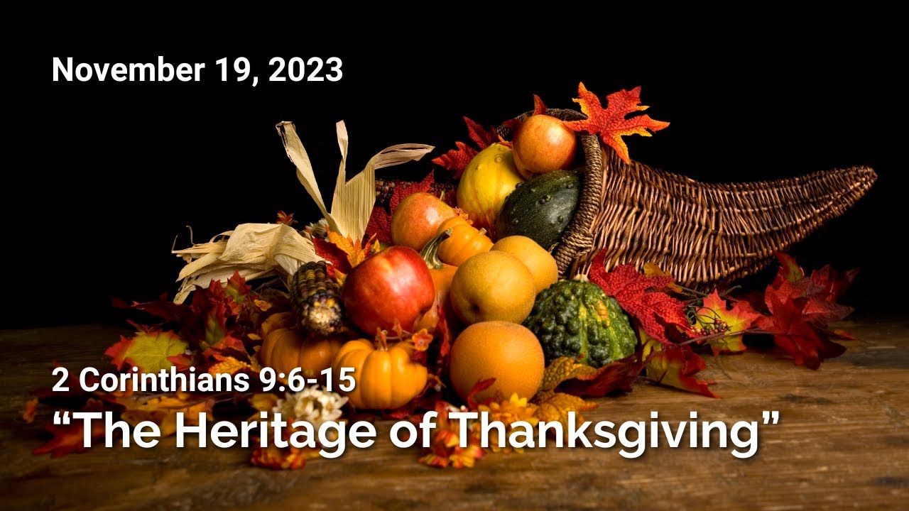 November 19, 2023 - Service of Worship - YouTube