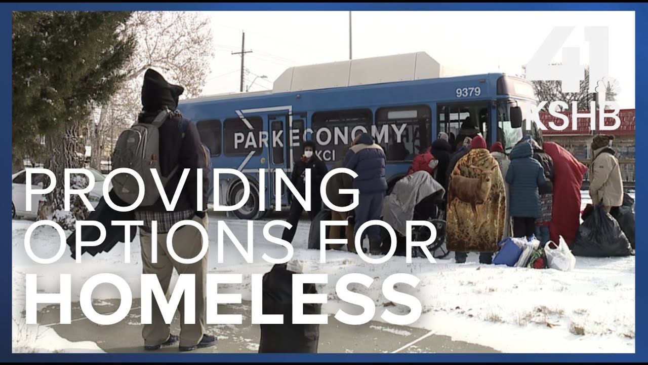 Organizations provide bus for people experiencing homelessness - YouTube