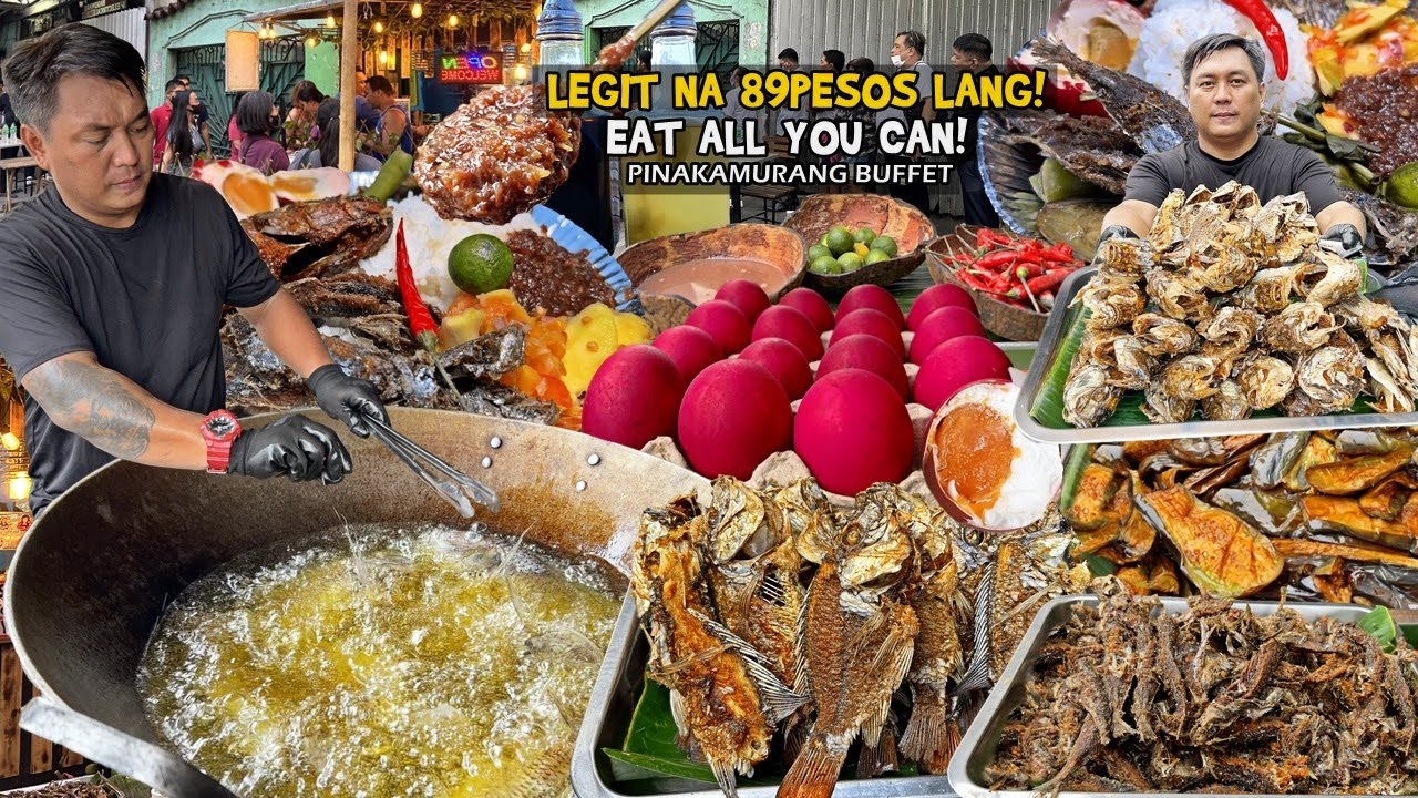 89Pesos Lang ang "EAT ALL YOU CAN" sa Bahay ni LOLA! | "KANTO STYLE ...