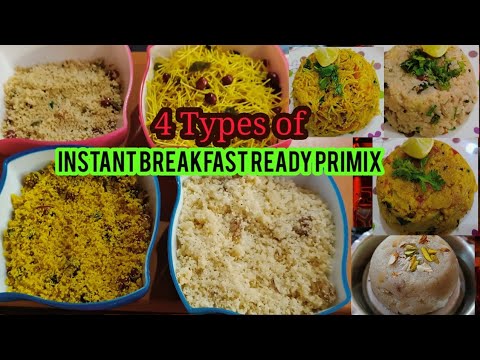 Instant Ready Breakfast Primix/Shira, Rava Upma, Shewai Upma, White ...