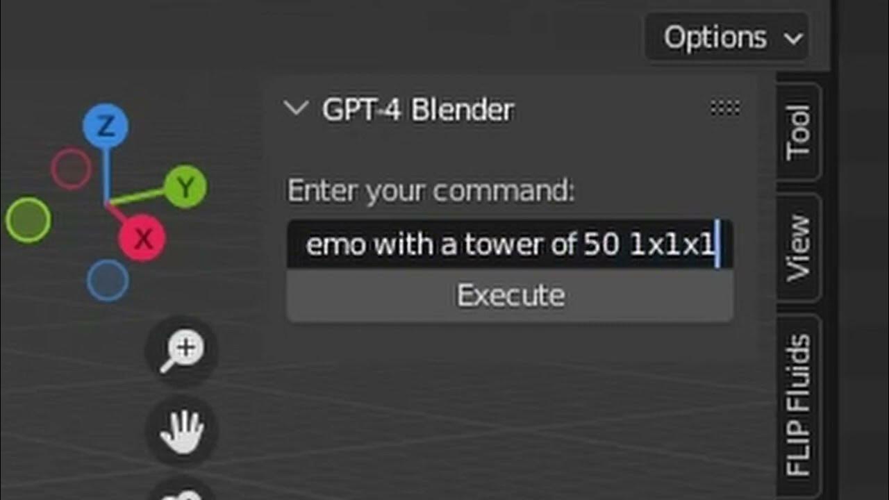 GPT-4 in Blender: This addon allows you to use Blender with natural language commands using GPT ...